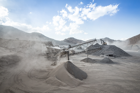 Ballast quarry, Saudi Arabia - COPASA